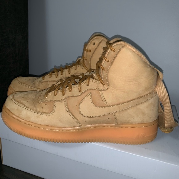 Nike | Shoes | Air Force High In The Color Flax | Poshmark